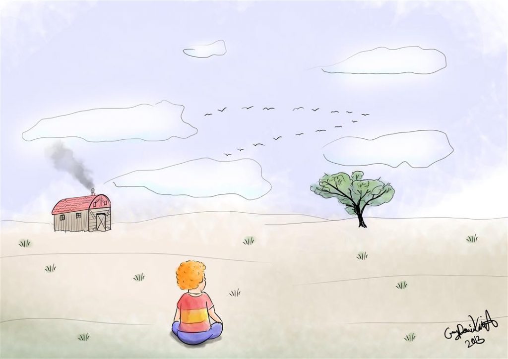 Calico Pie – Behind the Cupboard